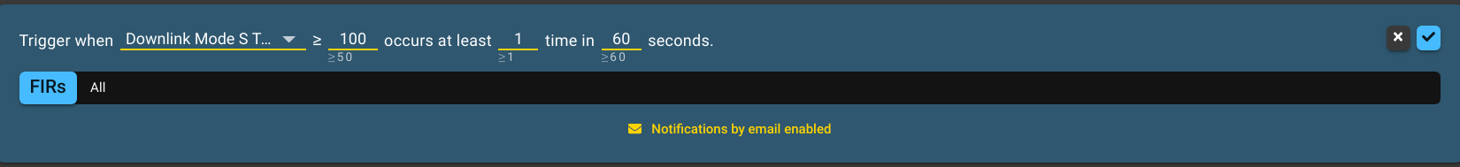 Set up automatic alerting - EMIT Documentation